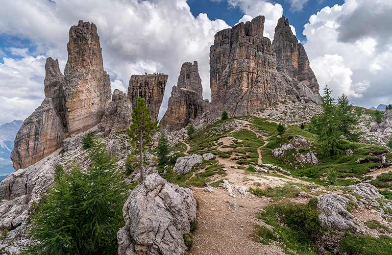 Le Cinque Torri | Dolomiti Bellunesi - presso Cortina